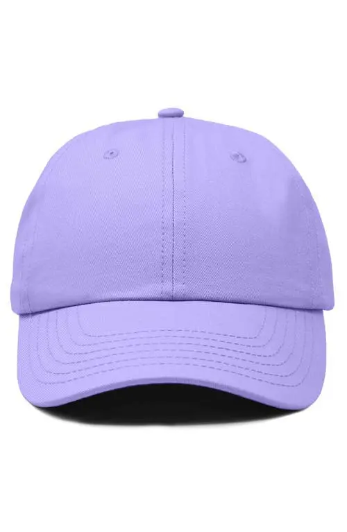 DALIX Classic Cotton Baseball Cap - Lavender