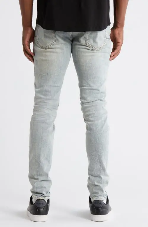 PURPLE BRAND P001 Fade Down Skinny Jeans - Light Indigo