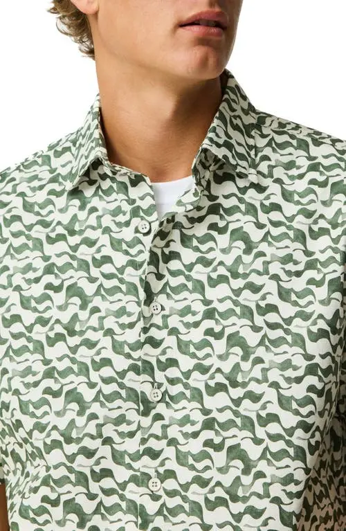Rodd & Gunn Bendigo Abstract Print Button-up Shirt