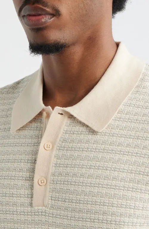 WAX LONDON Naple Mini Geo Polo Sweater