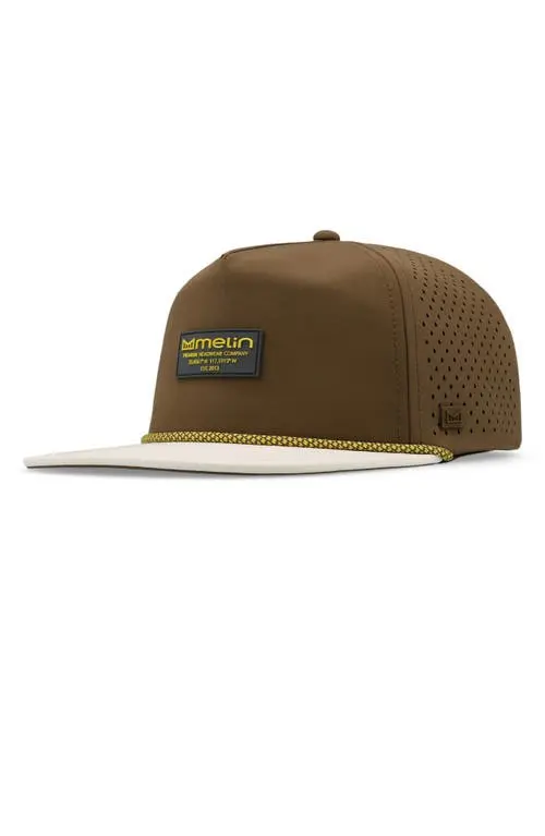 MELIN Coronado Hydro Performance Snapback Hat - Yellow Jacket