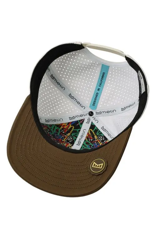 MELIN Hydro Compass Snapback Cap - Yellow Jacket