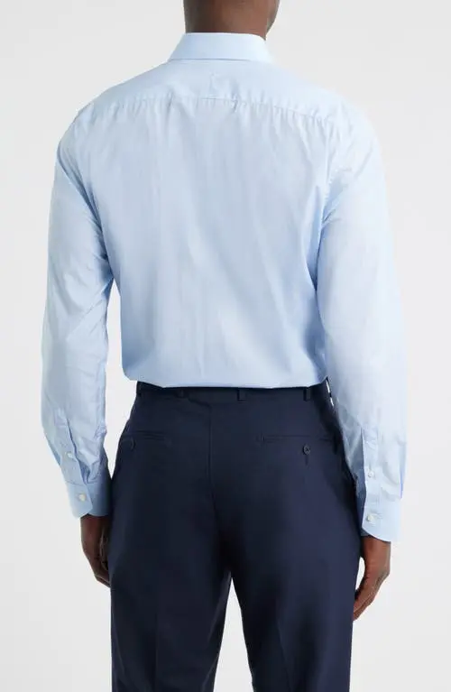 Canali Regular Fit Dress Shirt - Light Blue