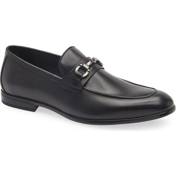 Nordstrom Leather Bit Loafer - Black