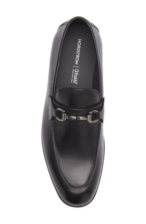 Nordstrom Leather Bit Loafer - Black