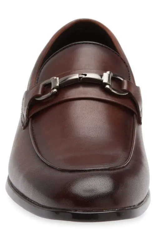 Nordstrom Leather Bit Loafer - Brown Sepia