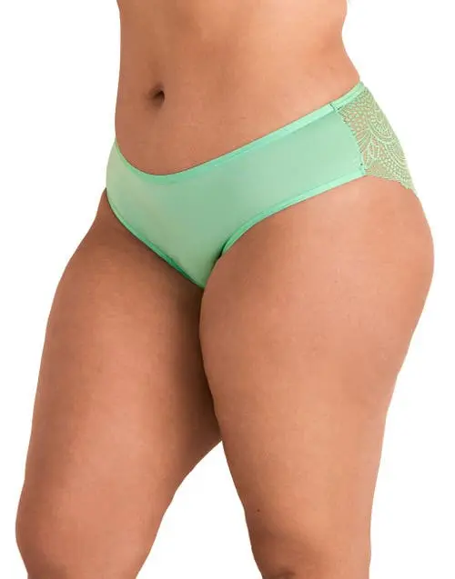 ADORE ME Allyce Hipster Panties - Light Green