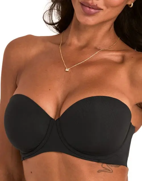 ADORE ME Lou Contour Balconette Bra - Black