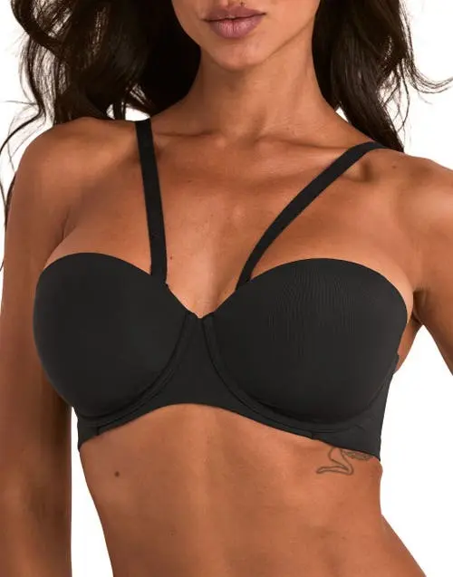ADORE ME Lou Contour Balconette Bra - Black