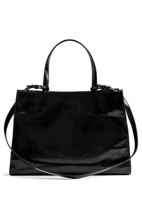 Zadig&Voltaire Jack Patent Leather Shoulder Bag
