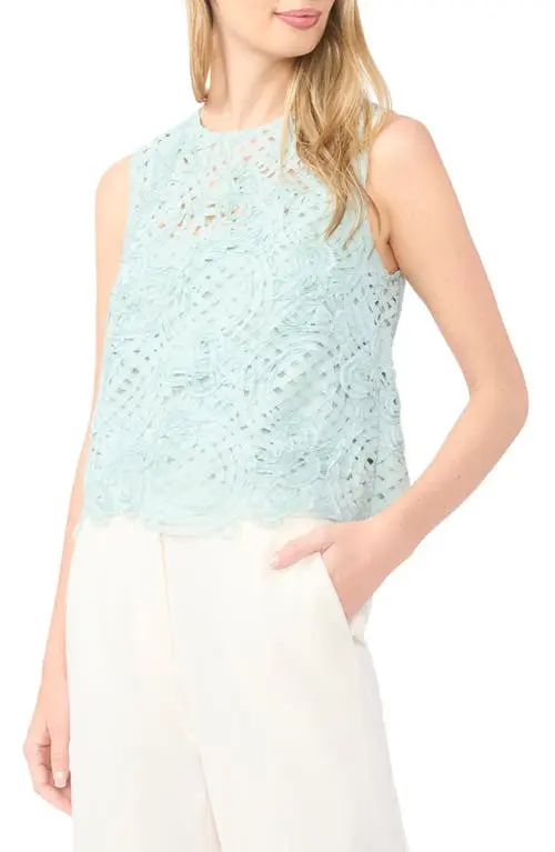 Ted Baker London Hazel Sheer Lace Shell
