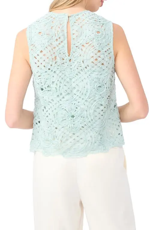 Ted Baker London Hazel Sheer Lace Shell