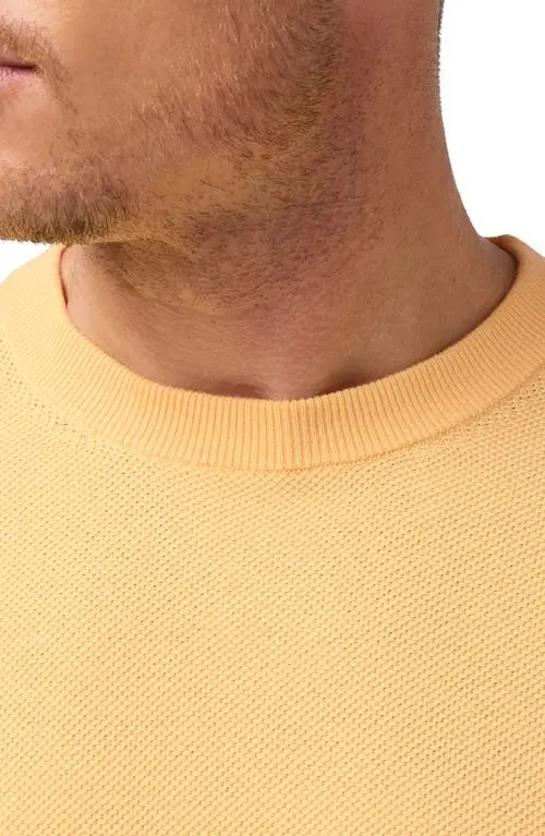 Mizzen+main Ashe Crewneck Cotton-blend Sweater
