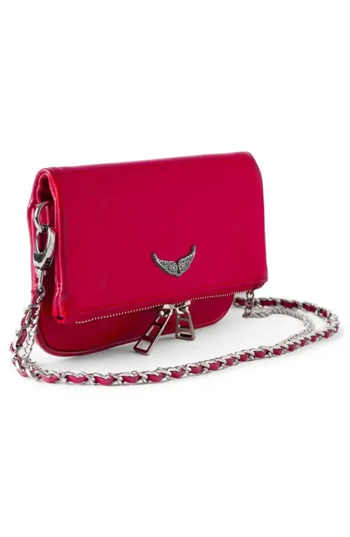 Zadig&Voltaire Rock Nano Patent Leather Clutch
