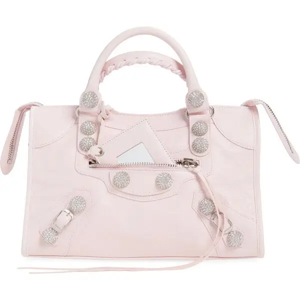 Balenciaga Le City Small Top Handle Bag - 5723 Petal Pink