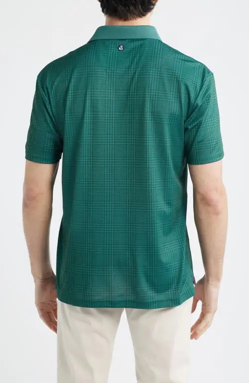 SWANNIES Bobby Check Performance Golf Polo