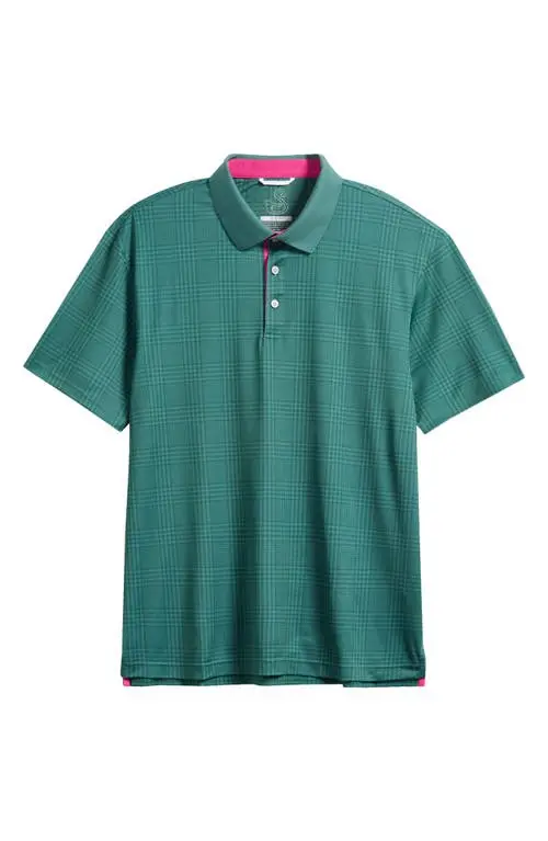 SWANNIES Bobby Check Performance Golf Polo