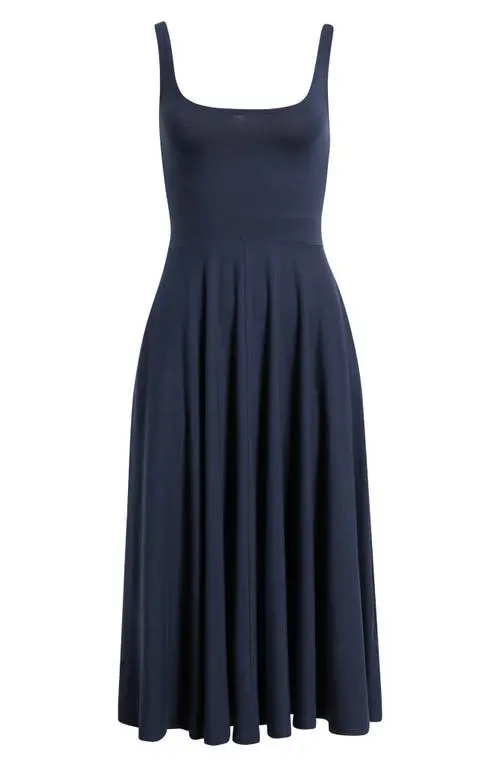 REFORMATION Rou Jersey Midi Dress - Midnight