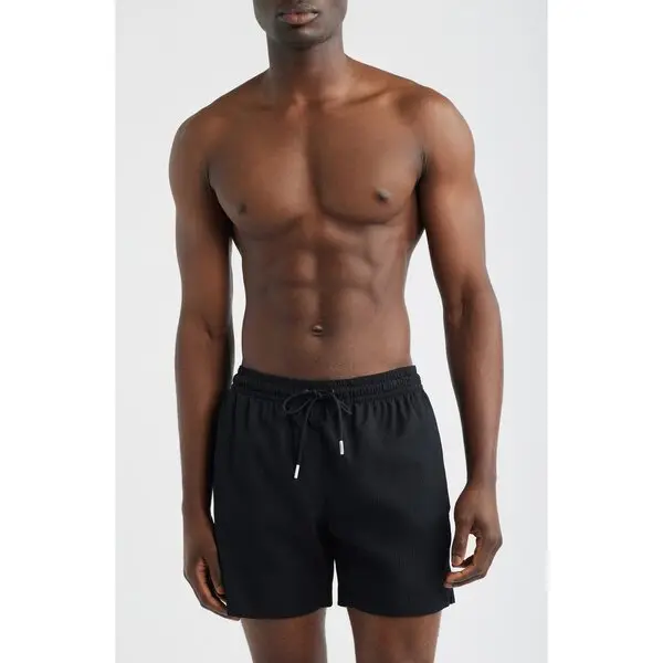 CHUBBIES 5.5-inch Swim Trunks - Black - Solid