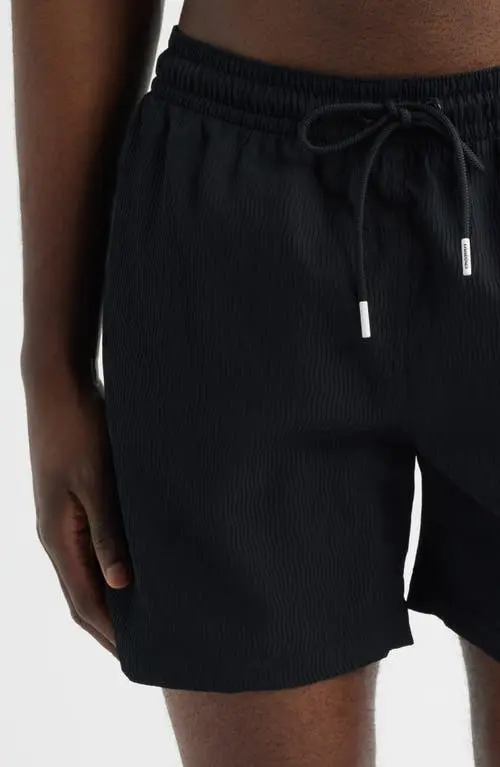 CHUBBIES 5.5-inch Swim Trunks - Black - Solid