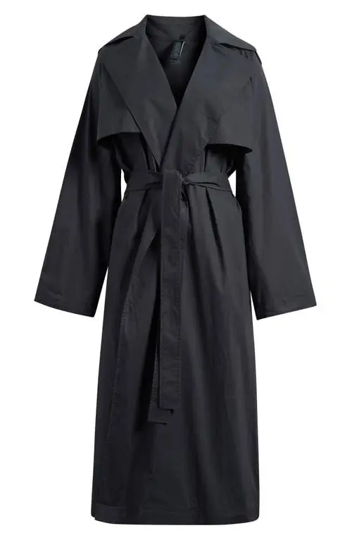 SKIMS Oversized Trench Coat - Onyx