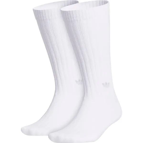 Adidas Originals 2-pack Crew Socks - White/clear Grey