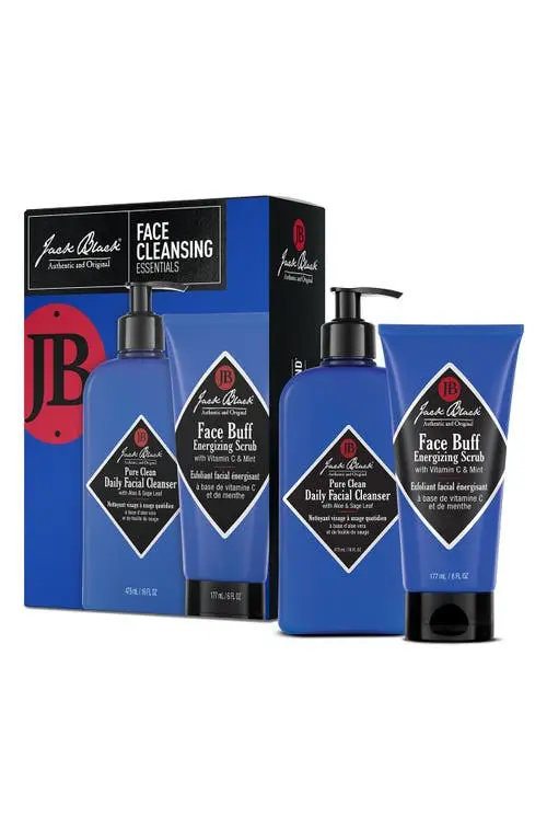 Jack Black Face Cleansing Essentials Set $65 Value - No Color
