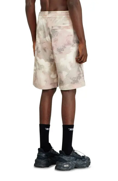 DIESEL® P-crone-v1 Fleece Sweat Shorts