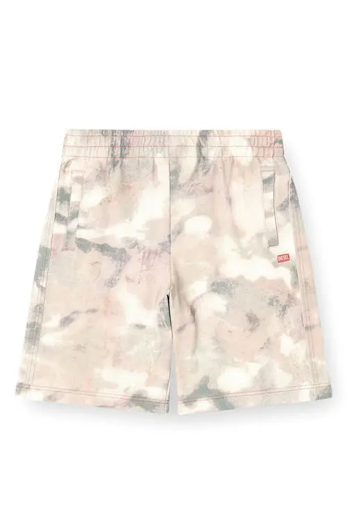 DIESEL® P-crone-v1 Fleece Sweat Shorts
