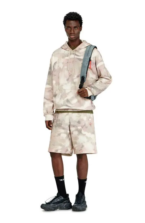 DIESEL® P-crone-v1 Fleece Sweat Shorts