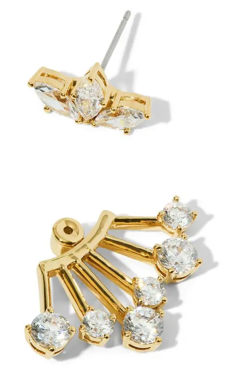 Nadri Lucia Front Back Ear Jackets