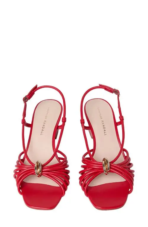LOEFFLER RANDALL Minna Slingback Sandal - Red