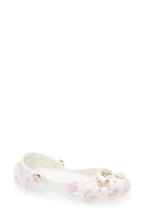 CROCS X Loveshackfancy Floral Print Ballet Flats