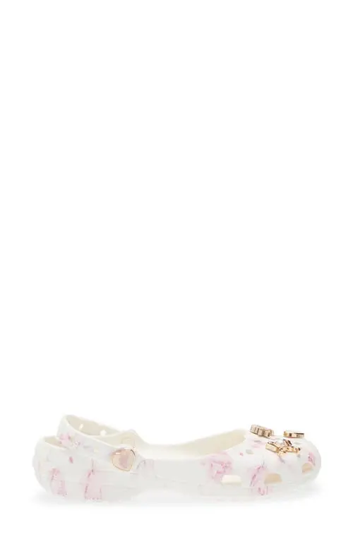 CROCS X Loveshackfancy Floral Print Ballet Flats
