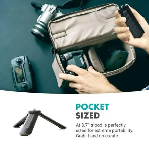 MOVO Compact Mini Tabletop Tripod