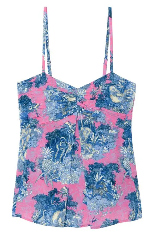 Zadig&Voltaire Jungle Print Crepe Camisole - Lady