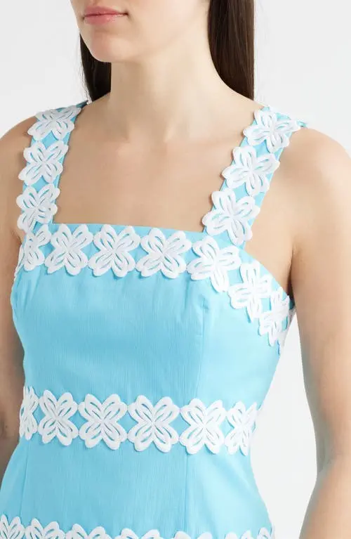 Lilly Pulitzer® Davis Linen Maxi Dress - Capri Blue