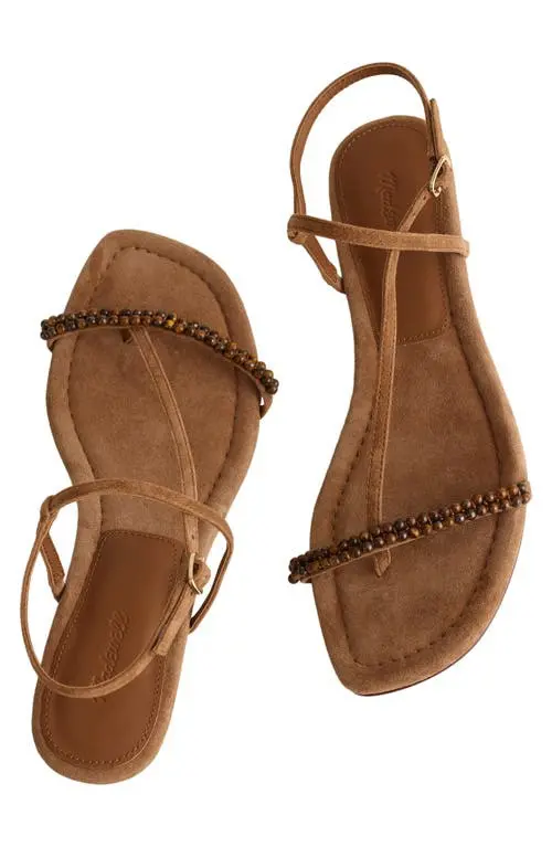 Madewell Maycie Strappy Suede Sandals