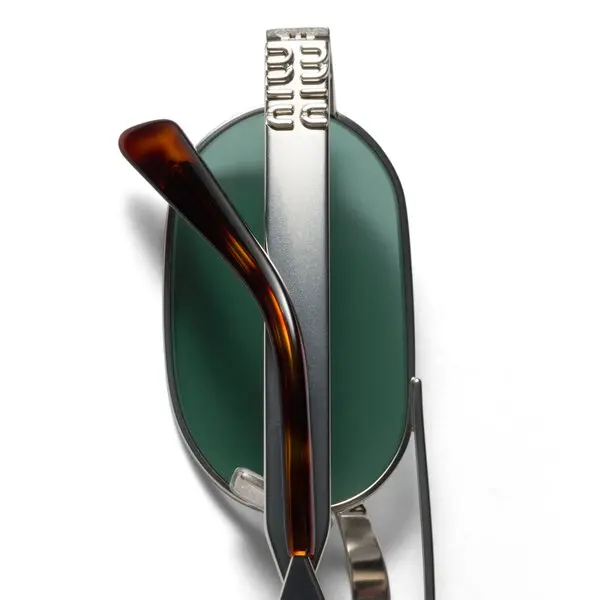 Miu Miu Metal Frame Sunglasses - Amazonia Lenses