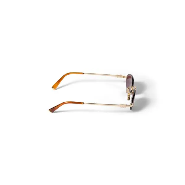 Miu Miu Oval Sunglasses - Ruby Lenses