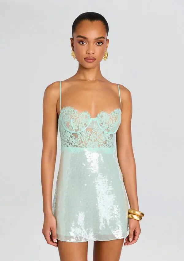Retrofete Alixandra Sequin Dress