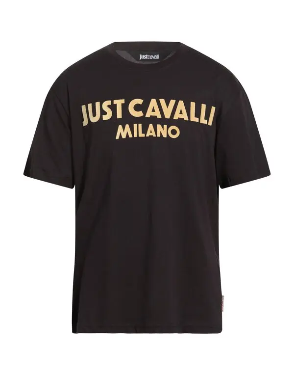 Just Cavalli T-shirt Size Cotton - Black