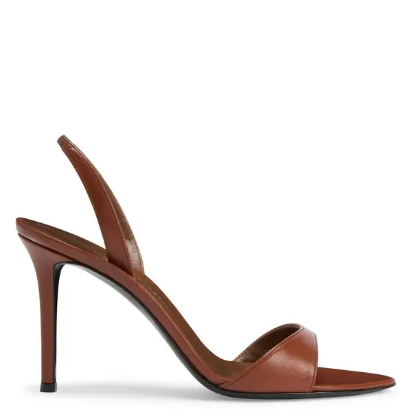 GIUSEPPE ZANOTTI Lilibeth 90 Slingback Sandal - Light_brown