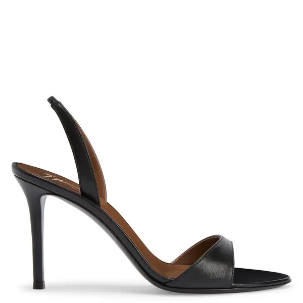 GIUSEPPE ZANOTTI Lilibeth 90 Slingback Sandal - Black