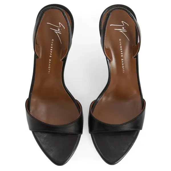 GIUSEPPE ZANOTTI Lilibeth 90 Slingback Sandal - Black