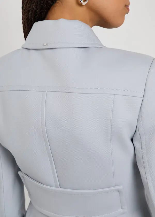 Sportmax Fitted Cotton-blend Jacket