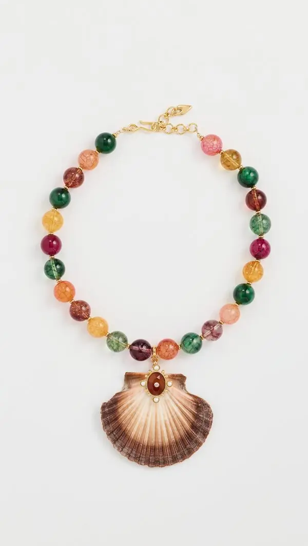 Brinker & Eliza Electric Bloom Necklace