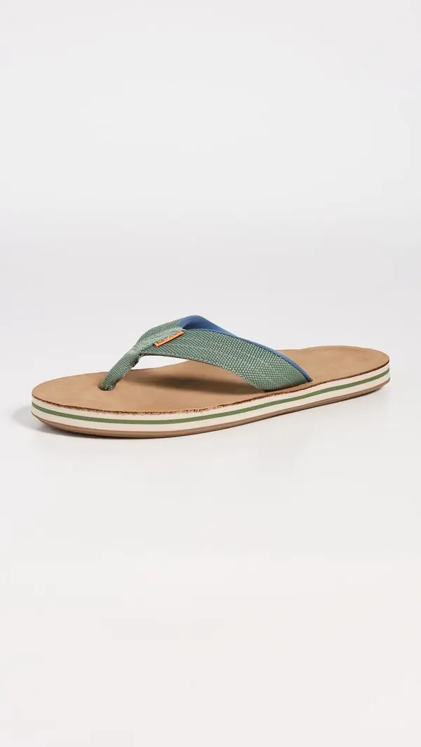 HARI MARI Scouts Flip Flops - Olive