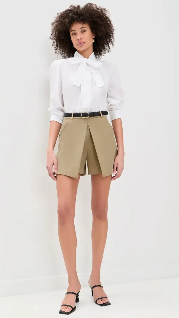 SELF-PORTRAIT Twill Skort