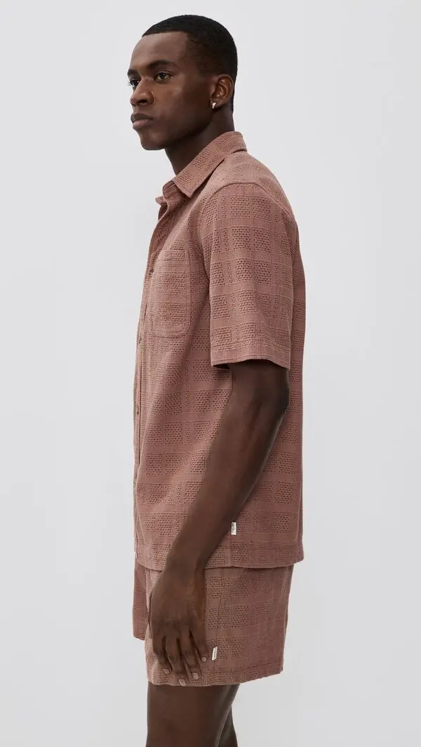 LES DEUX Charlie Short Sleeve Shirt